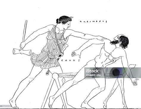 Giant Prokrustes And His Bed Stock Illustration Download Image Now