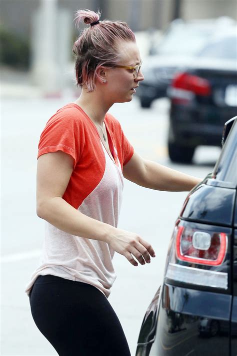 Kaley Cuoco Leavinga Yoga Class In Los Angeles May 2015 • Celebmafia