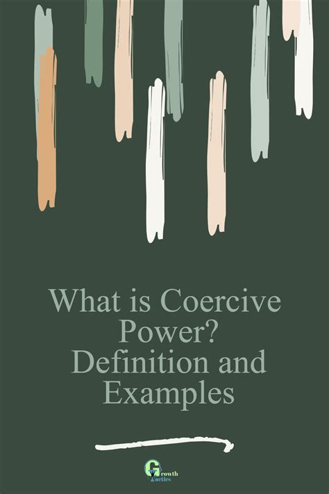 What Is Coercive Power Definitive Guide With Examples