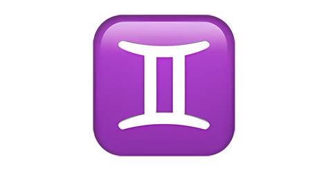 ♊ Gemini Emoji — Meaning Copy And Paste
