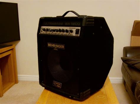 Behringer Ultrabass Bx1200 Bass Guitar Combo Amplifier Great