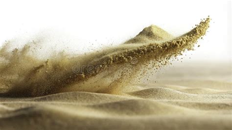Elegant Flying Sand Png Minimalist Dust Particles For Desert Wind