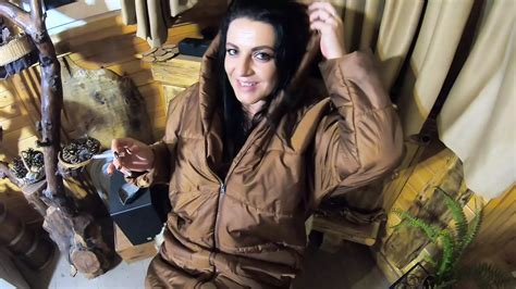 Milfycalla Smoking And A Lot Of Cum On My New Light Brown Long Jacket XHamster