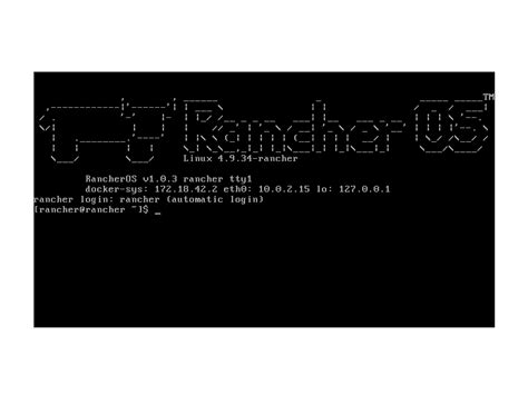 Rancher Os A Simplified Linux Distribution Built From Containers For