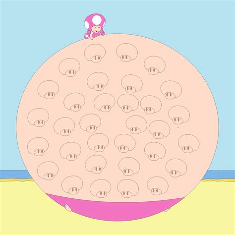 Toadette Ate Random Toads By Poke Star Mushroom On Deviantart