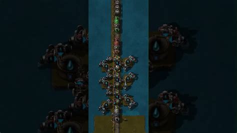 Factorio Water Fluid Wagon Loader Youtube