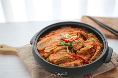 묵은지김치찜 돼지 등갈비 김치찜 레시피 돼지고기 묵은지찜 만들기 김치등갈비찜 네이버 블로그