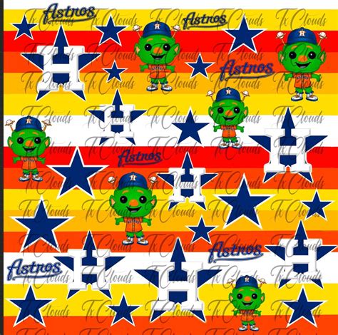 Astros Orbit Pattern For Crafts Sublimation Etsy