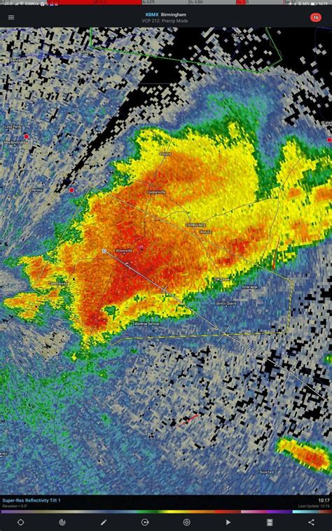 Tornadic Supercell Or Weird Rain Rradarscope