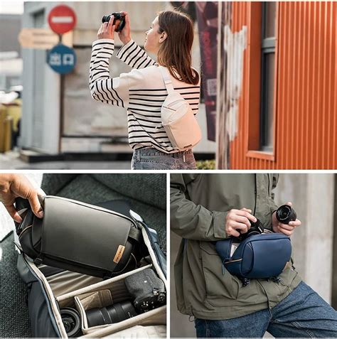 Pgytech Onego Solo Camera Sling Bag Crossbody Waist Fanny 3l Capacity
