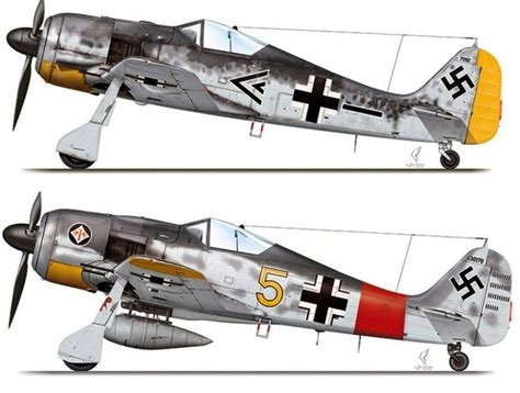 Focke Wulf Fw 190 A 4u7 Wnr 0147092 Flown By Hptm Wilhelm