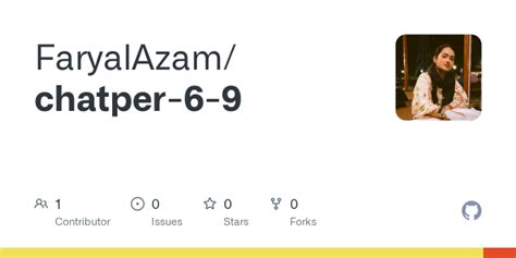 Faryal Azam On Linkedin Github Faryalazamchatper 6 9