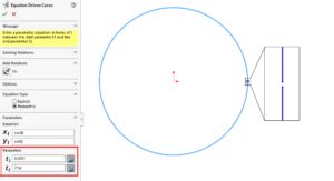 How To Use Equation Driven Curves In SOLIDWORKS