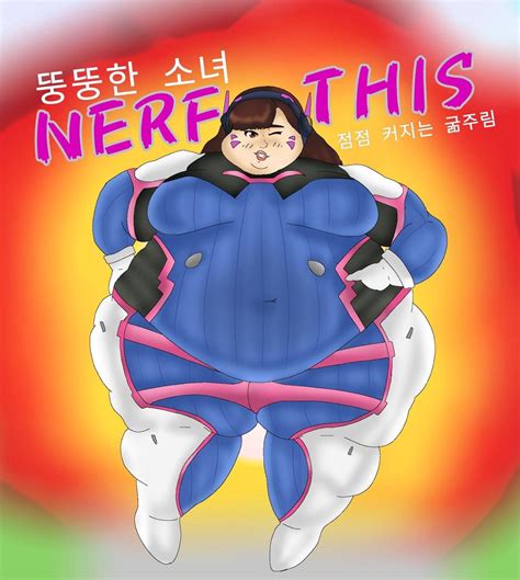 Fattened Dva By Hypnoztf On Deviantart