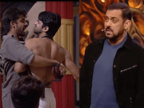 Bigg Boss 17 Salman Khan Bashes Abhishek Kumar For His Aggression In