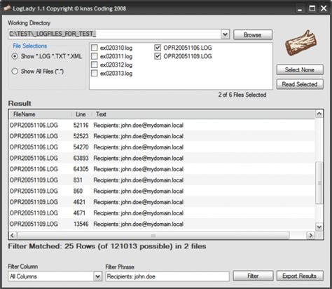 Log Analyzer To Search Multiple Log Files Simultaneously GHacks Tech News