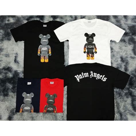 Palm Angles X Kaws Shirt With Fire Pattern Cool Male Female Lazada Ph