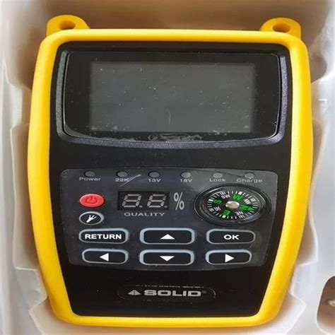 Solid Sf 720 Dlx Rechargeable Digital Satellite Db Meter At Rs 4450