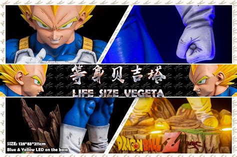 Dragon Ball Z Vegeta Statue Taille Réelle MRC Yume
