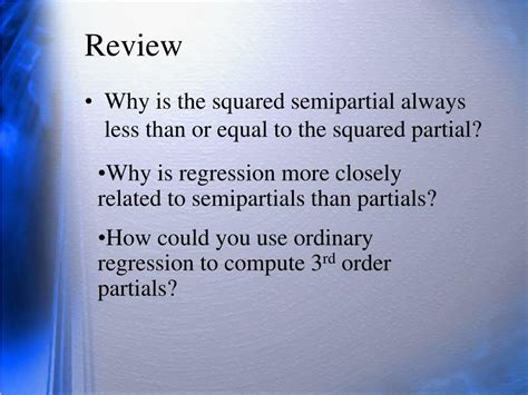 Ppt Partial And Semipartial Correlation Powerpoint Presentation Free