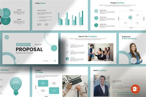 Шаблон презентации Powerpoint с бизнес предложением Presentation