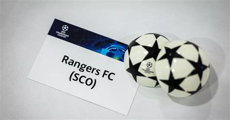 Rangers Champions League Fixtures In Full As Ibrox Side Handed