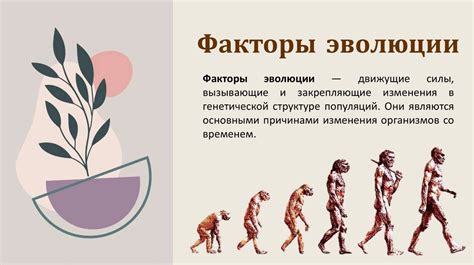 Факторы эволюции презентация онлайн