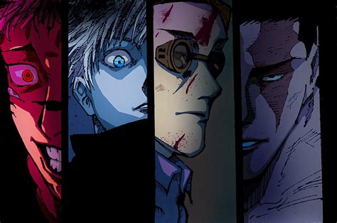 Gojo Nanami Todo Sukuna Rjujutsukaisen