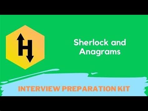 Hackerrank Sherlock And Anagrams Problem Solution In Python Programming