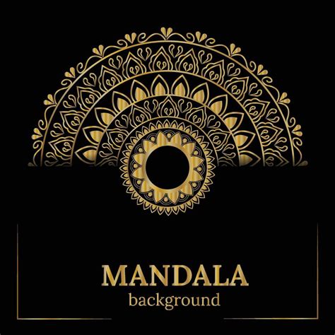 Gold Color Luxury Mandala Design Template 43503164 Vector Art At Vecteezy