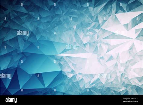 A Blue Geometrical Triangular Design A Template For Wallpapers And