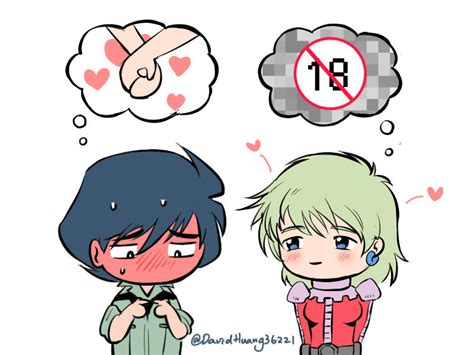 Aina Saharin And Shiro Amada Gundam And 2 More Drawn By Davidhuang