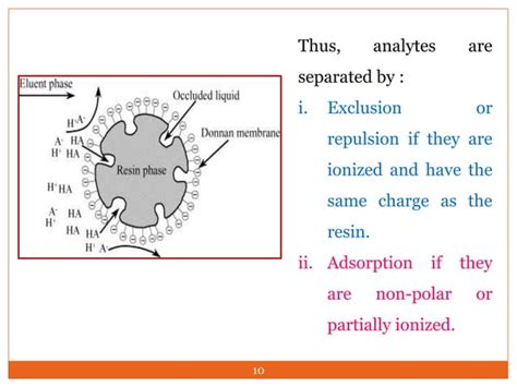 Ion Exclusion Chromatography Pptx Chemistry Science