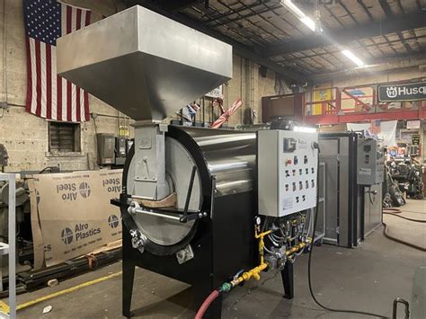 Bauer 322 1000 Lb Hr Batch Dry Nut Roaster Processing Packaging