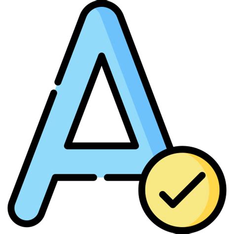 Icono De Corrector Ortográfico Special Lineal Color