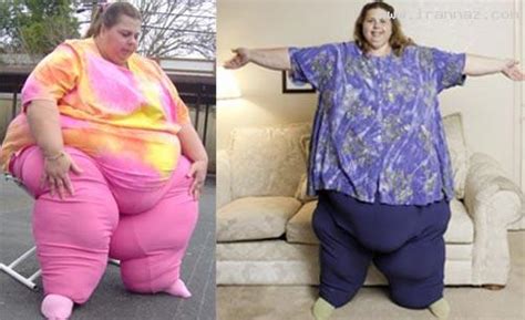 عکس هایی از چاق ترین زن دنیا با 317 کیلوگرم وزن