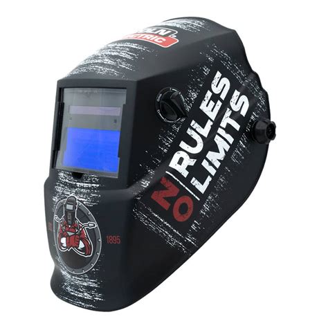 Lincoln Electric Auto Darkening No Rulesno Limits Welding Helmet