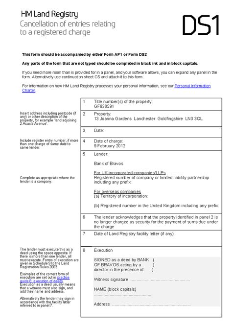 Workshop 7 Draft Ds1 This Form Should Be Accompanied By Either Form