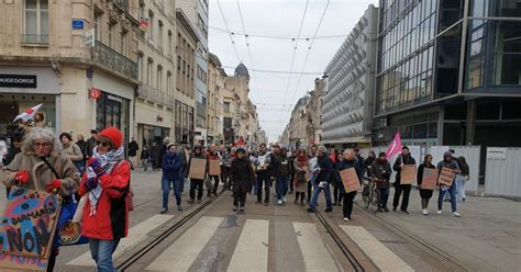 Nancy Manifestation Contre La Loi Asile Et Immigration