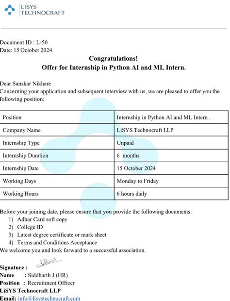 Ai Machinelearning Internship Ai Machinelearning Python