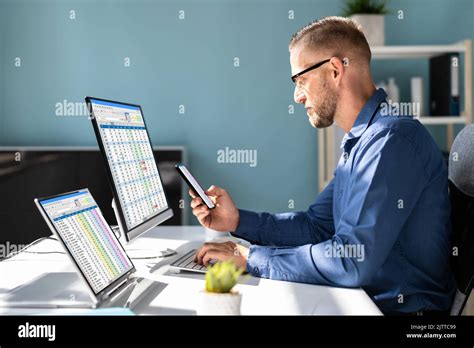 Medical Coding Bill And Billing Codes Spreadsheets Stock Photo Alamy