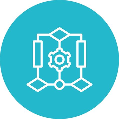 Premium Vector Design Algorithm Vector Icon Illustration Of Data