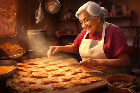 Mexican Grandma Making Tamales Adult Free Photo Illustration Rawpixel