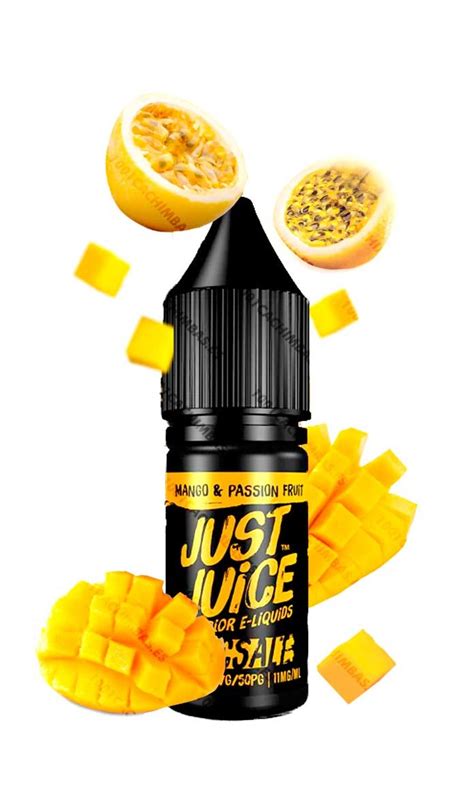 Sales De Nicotina Just Juice Sabor A 🥭 Mango Y Maracuyá