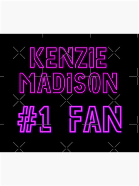 Kenzie Madison 1 Fan Poster For Sale By 2girls1shirt Redbubble