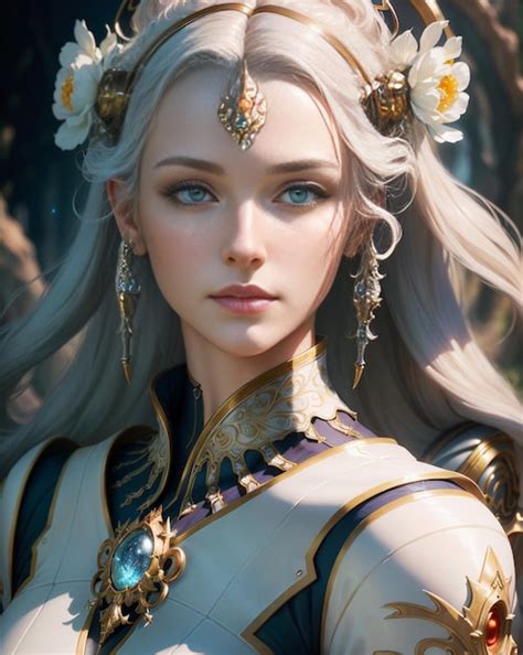 Premium Ai Image Fashion Portrait Of A Beautiful Woman