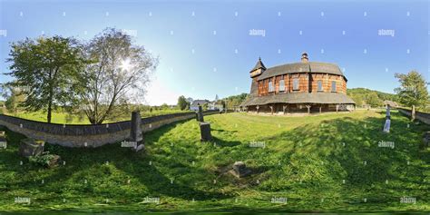 360° View Of Sanok Skansen Kościół Z Bączala Dolnego K Jasła 1667