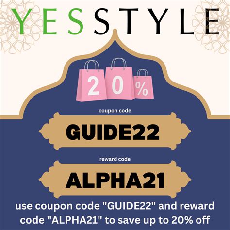 Yesstyle Code