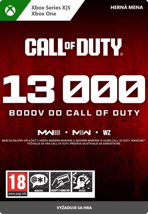 Call Of Duty 13000 Points Pre Xbox Datacomp Sk