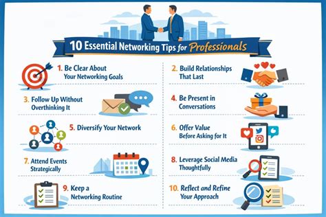 10 Networking Tips For Professionals To Build Strong Connections